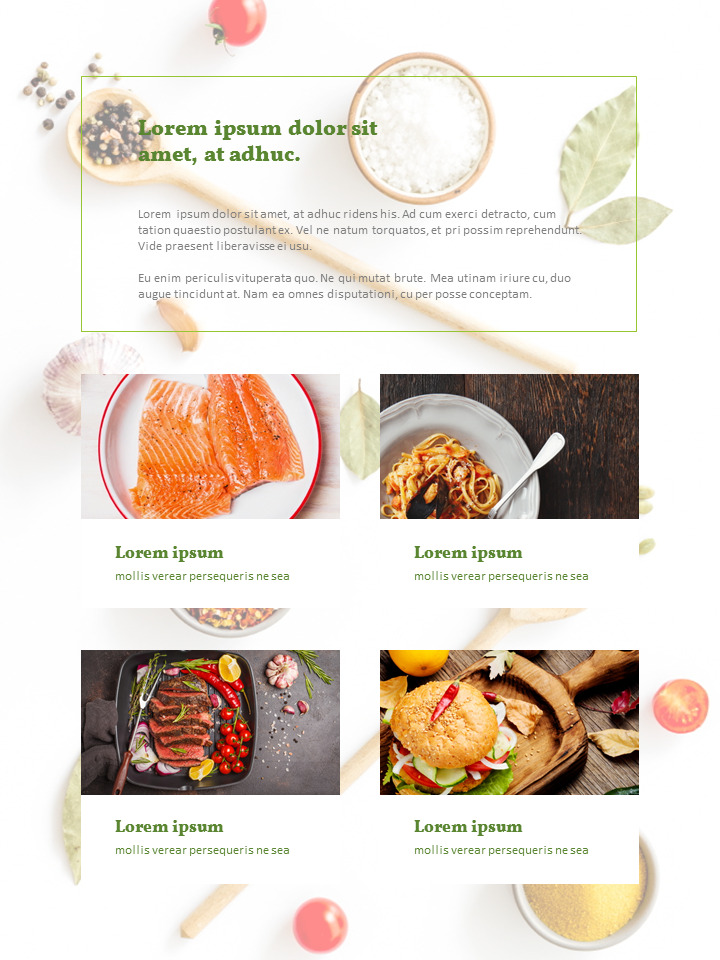 Enjoy Cooking Template Layout Google PowerPoint Presentation