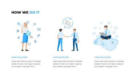 How We Do It PowerPoint Slide Deck|Vision, Mission|Single