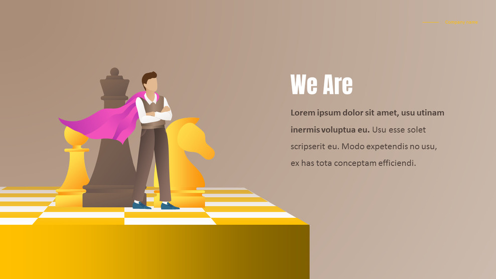 We Are PPT Layout|Overview|Single Slides