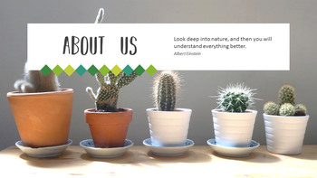 Cactus PowerPoint Templates Design