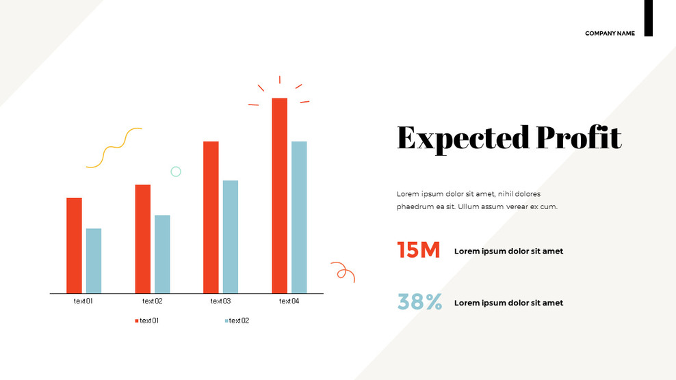 Expected Profit PPT Design|Loss|Single Slides
