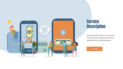 Service Description Slide|Product, Services|Single