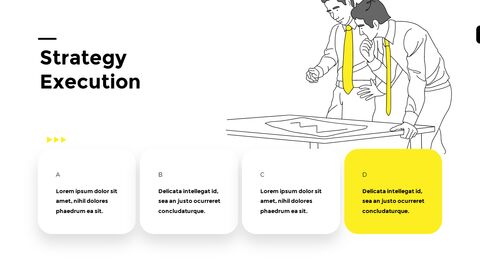 Strategy Execution PPT Design|Single Slides