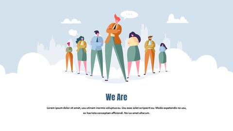 We Are PPT Slide|Overview|Single