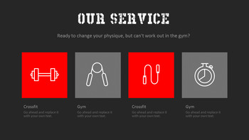 Gym and Fitness PowerPoint Templates for Presentation