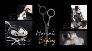 Hair Styling Portfolio Presentation