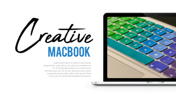 Mockups Device slide PowerPoint Templates