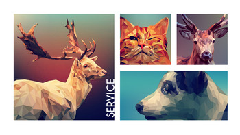 Polygon PowerPoint Templates Multipurpose Design