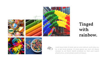 Rainbow PowerPoint Templates Multipurpose Design