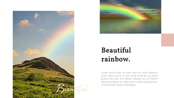 Rainbow PowerPoint Templates Multipurpose Design