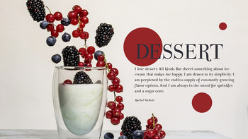 Free Dessert|Theme Slides