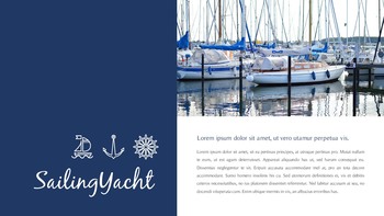 Sailing Yacht Slide Presentation