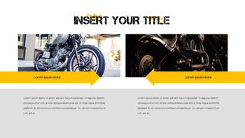 Motorcycle PowerPoint Templates Design