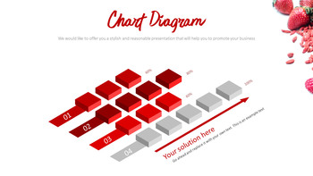 Red Fruits & Vegetables Theme PPT Templates