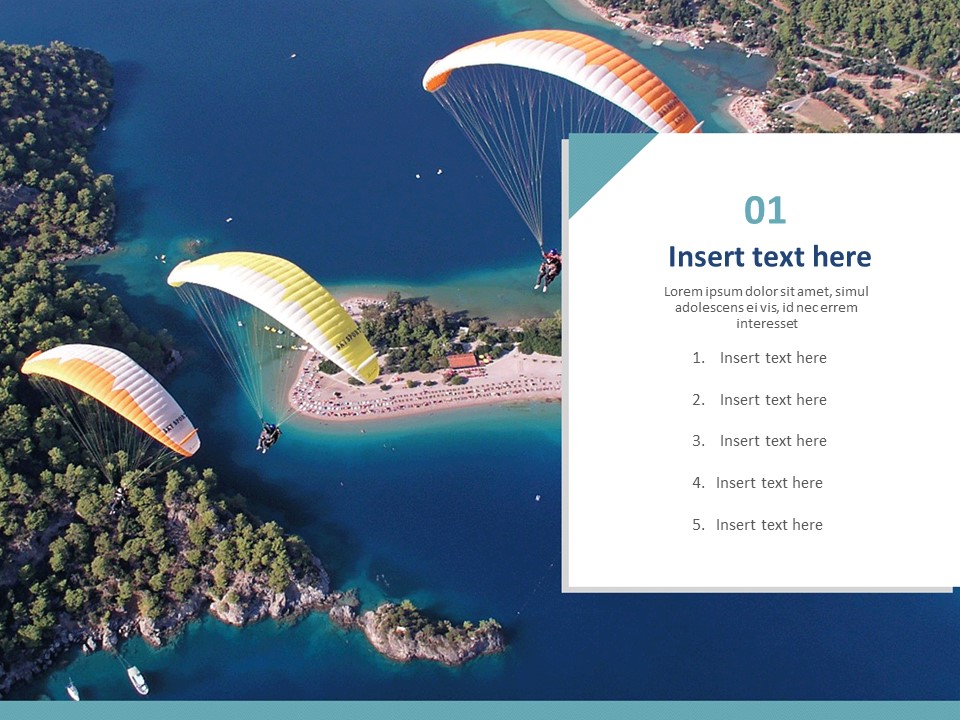 Paragliding - Free Design Template