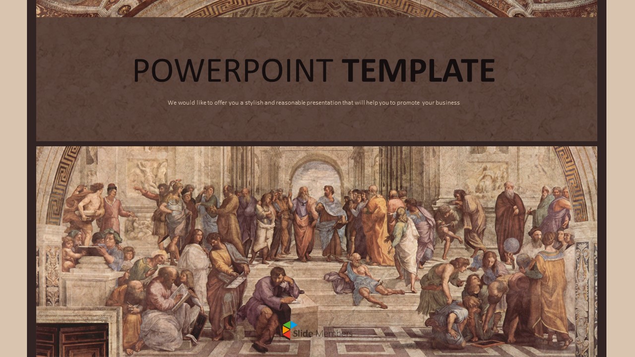 Powerpoint Backgrounds Ancient Greek Style