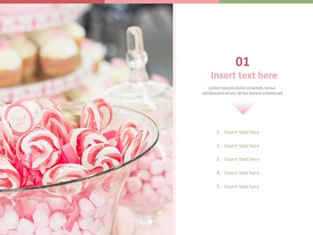 Sweet Candy - Free PPT Sample