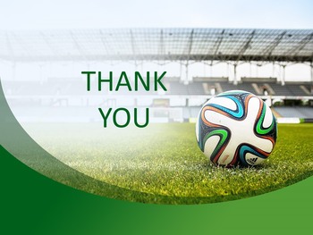 A Soccer Ball and a Stadium - Free PPT Sample