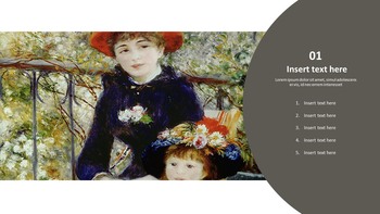 Pierre-auguste Renoir "Two Sisters" - Free Powerpoint Sample