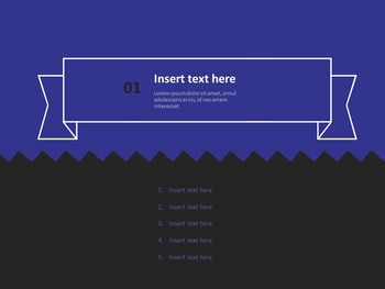 Free Powerpoint Templates Design - Dark Blue and Black Background With ...