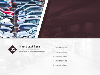 Free Powerpoint Sample - A Parking Lot