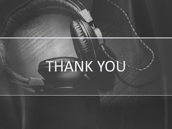 Free Presentation Templates - Headphones