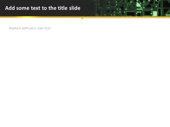 Electrical Circuit - Free PPT Sample