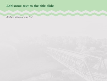 Train Trip - Free Powerpoint Templates Design