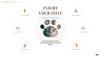 Cat Presentation PowerPoint Templates Design