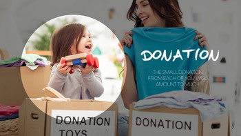 Donation|Theme Slides|Diagram