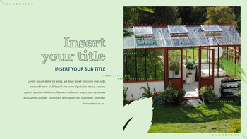 Gardening PPT Presentation