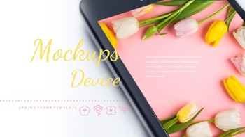 Spring Flowers Google Slides Templates