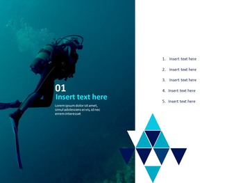 Scuba Diving - Free Template Design