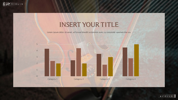 Violin & Cello Presentation PowerPoint Templates Design