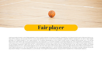 Basketball Game PPT Presentation