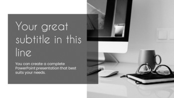 Office Desk Simple Templates