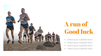 Running Club Easy PPT Template