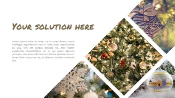 Christmas Party Easy Google Slides Template|Culture