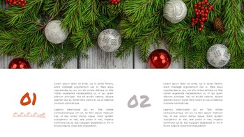 Christmas Party Easy Google Slides Template|Culture