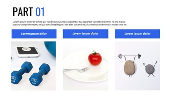 Fitness Simple Slides Design|Sports|Google