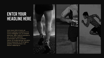 Talk about Running PowerPoint Templates Design