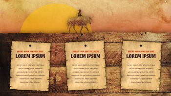 Wild West Google Slides Themes for Presentations
