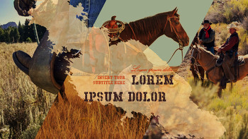 Wild West Theme Presentation Templates
