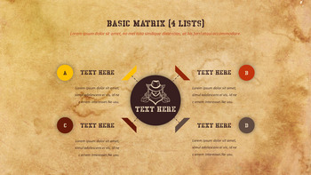Wild West Theme Presentation Templates