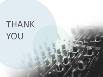 Audio Mixing - Free Template Design