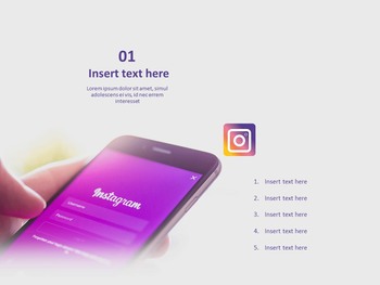 Free PPT Template - Instagram