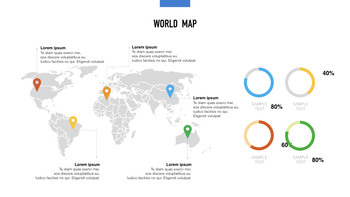 World Map Keynote Design