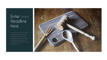 Kitchenware PowerPoint Templates Design