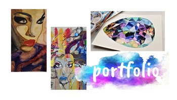 Art Painting Google Slides Template Design