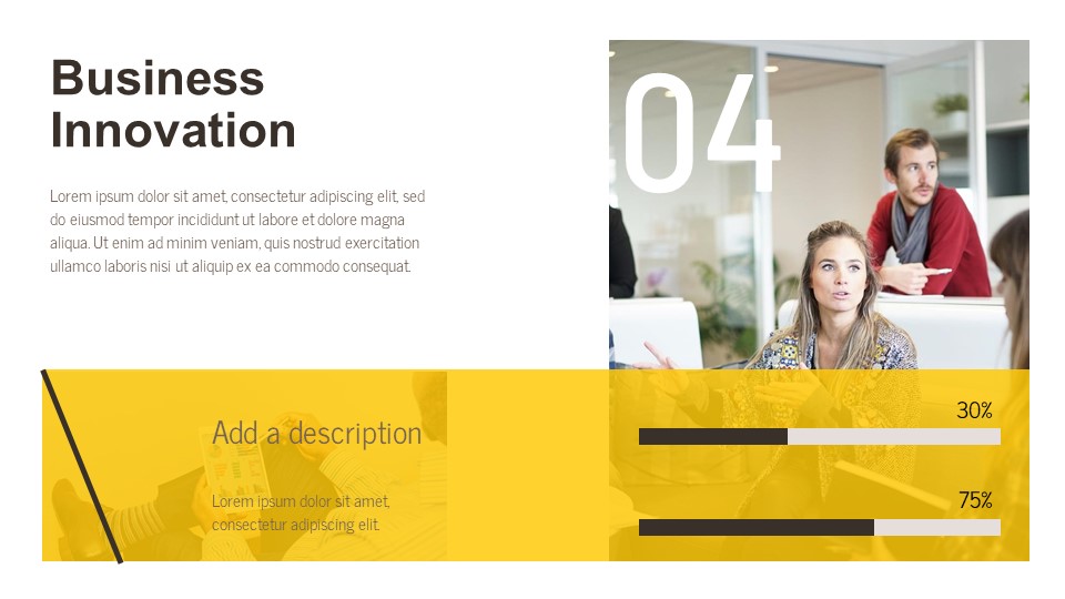 Business Design Innovation Google Slides Presentation Templates
